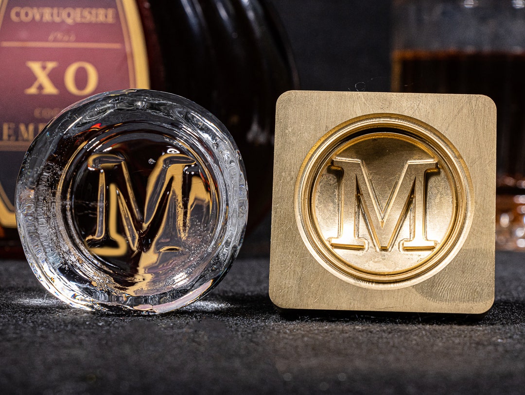 Custom Ice Stamp for Ice Ball, Round Ball Ice Cube Stamp for Ice Bar ...