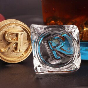 Custom Ice Stamp for Bar Custom Ice Cube Stamp Ice Cubes - Etsy