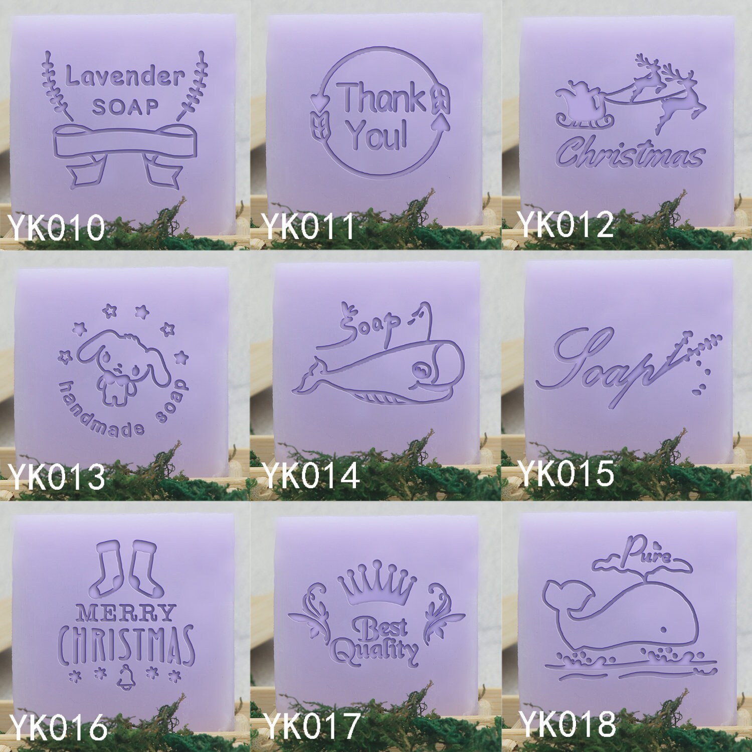 Custom Handmade Soap Stamp Custom Acrylic Soap Stamp | Etsy