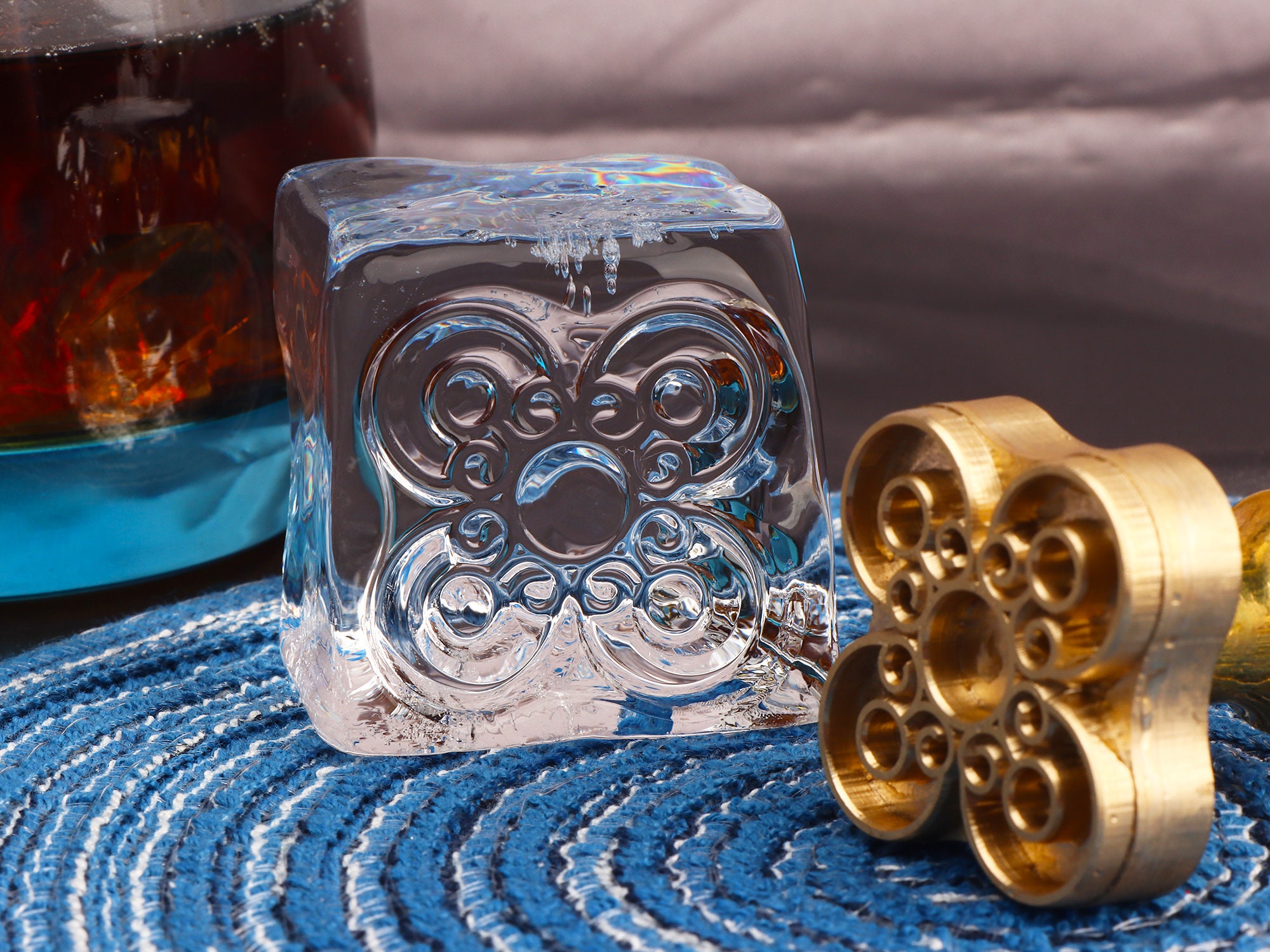 Custom Logo Ice Cube Stamp for Ice/ Custom Business Logo Ice - Etsy