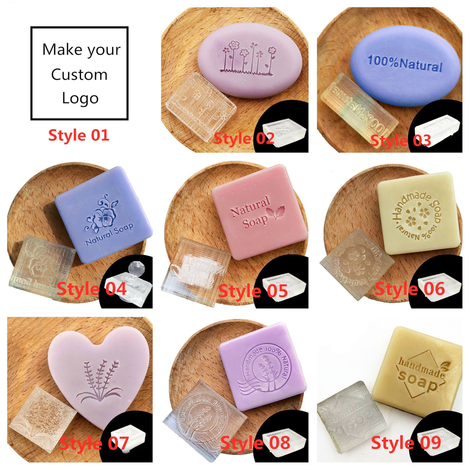 Custom Soap Stamp Soap Stamps Handmade Personalized Soap | Etsy