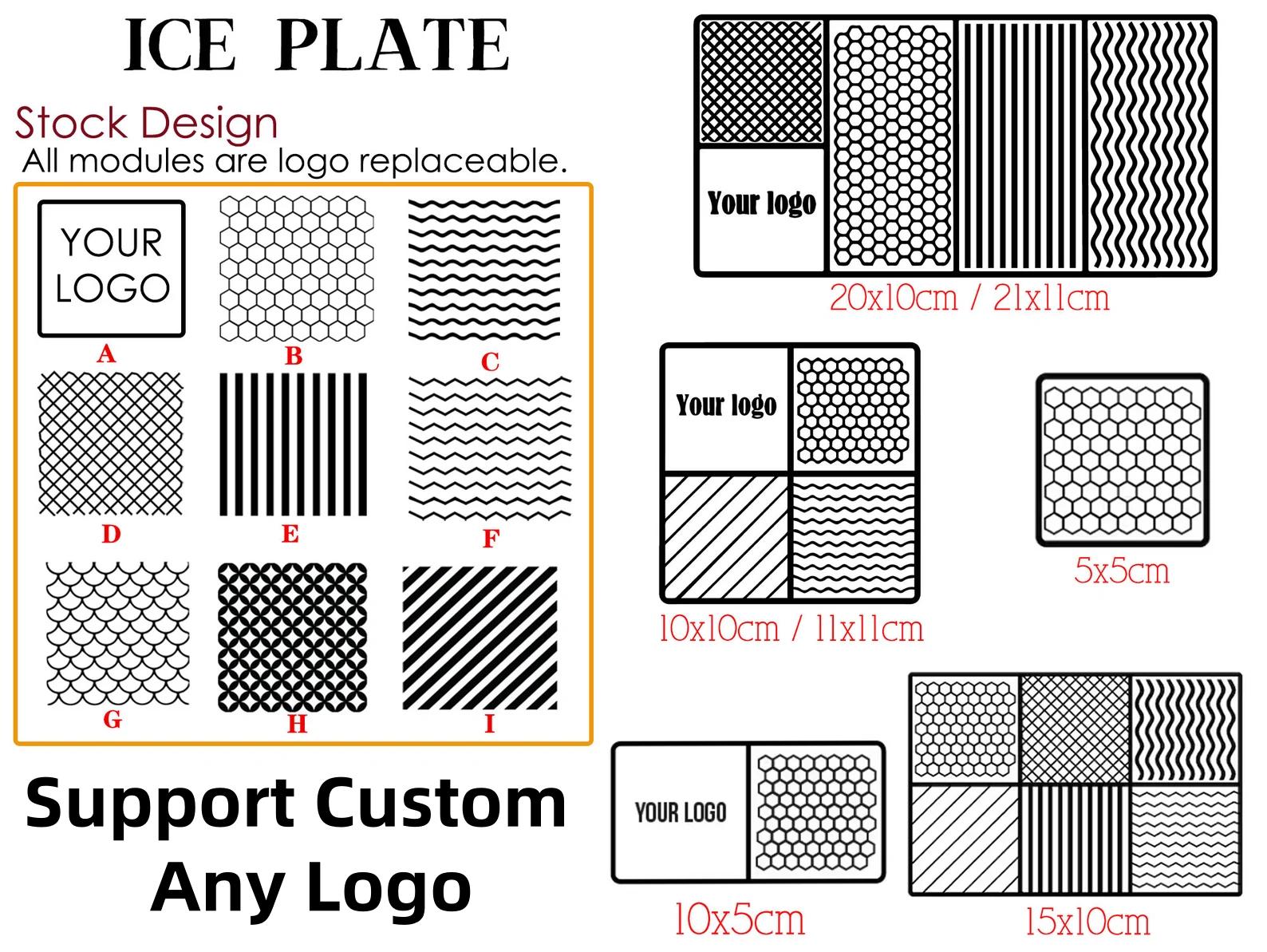 Custom Bar Ice Cube Stamp for Business , Personalize Ice Brand Stamp ...