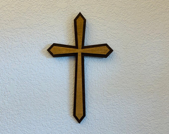 Custom Cross, Wood Decor, Wall Hanging Wooden Cross, Christian Cross - Etsy