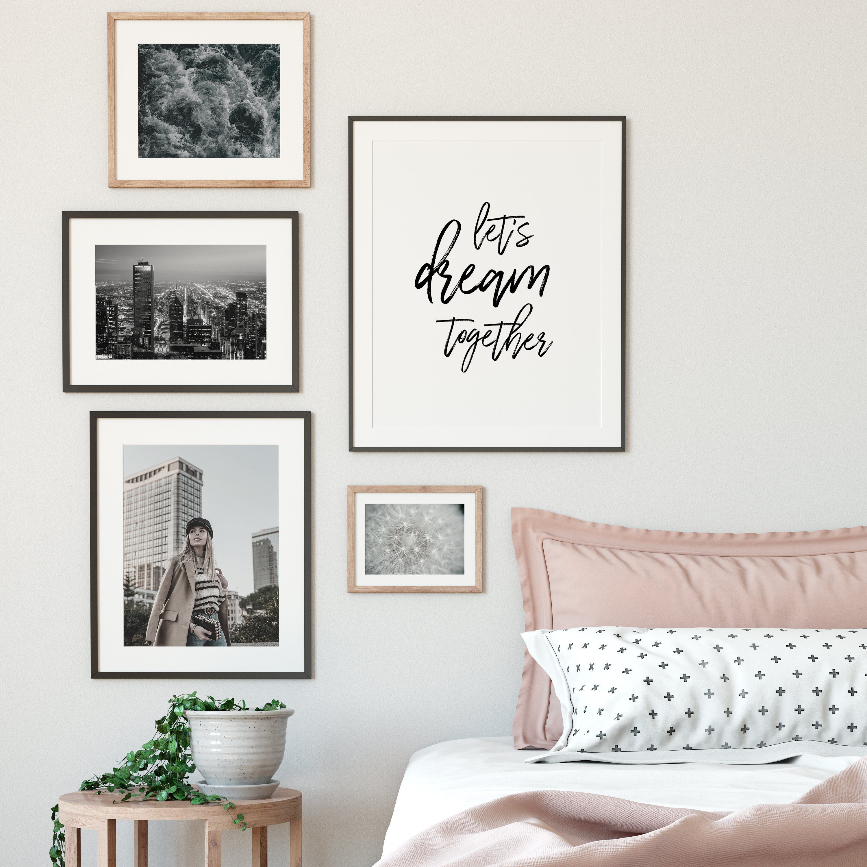 Let's Dream Together Printable Quote Wall Art - Etsy