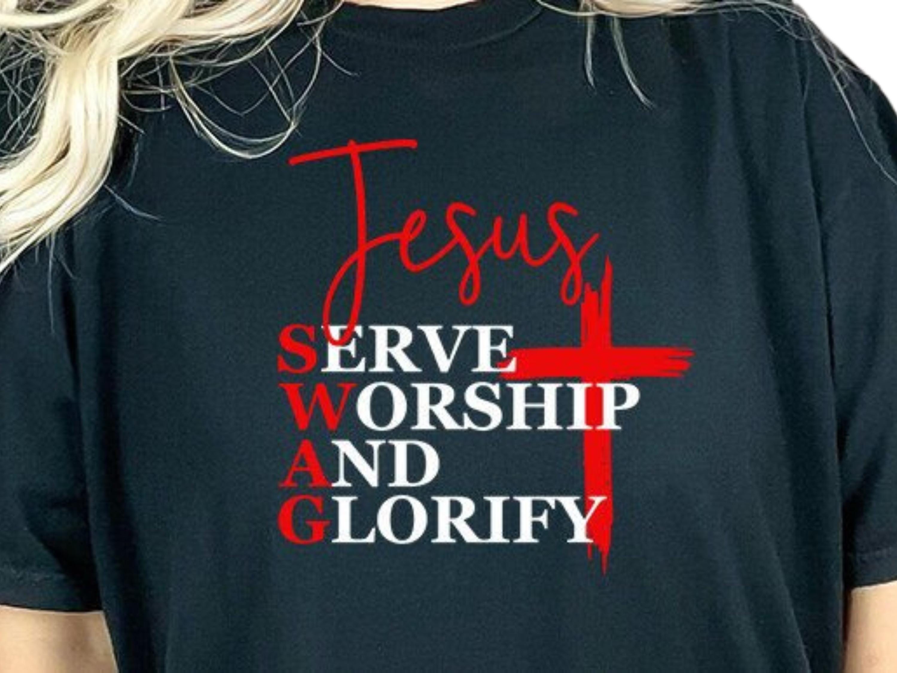 Jesus SWAG Svg Png, Serve Svg, Worship Svg, Glorify Svg, Christian Svg ...