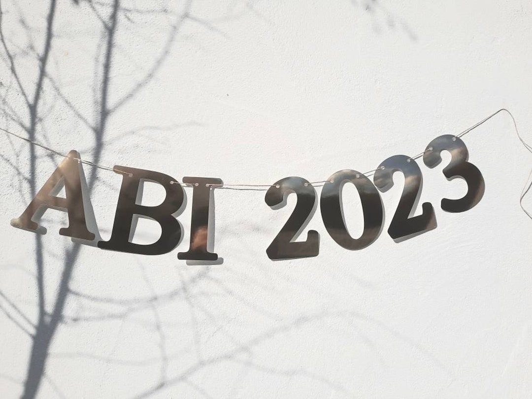 Graduation 2026 Letter Garland in Silver or Gold! Large Letters for ...