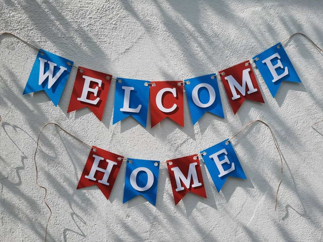 Girlande Welcome Home