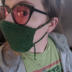 Cotton Face Mask - Knit - Etsy