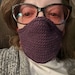 Cotton Face Mask - Knit - Etsy