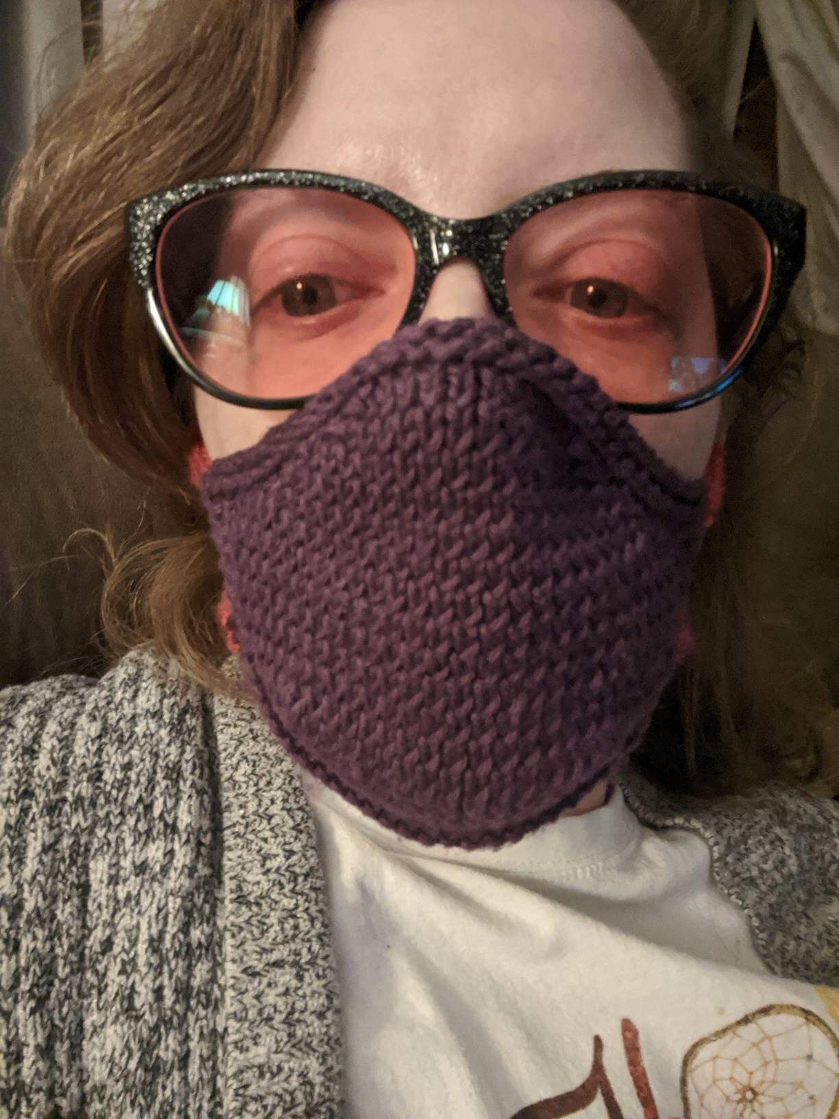 Cotton Face Mask - Knit - Etsy