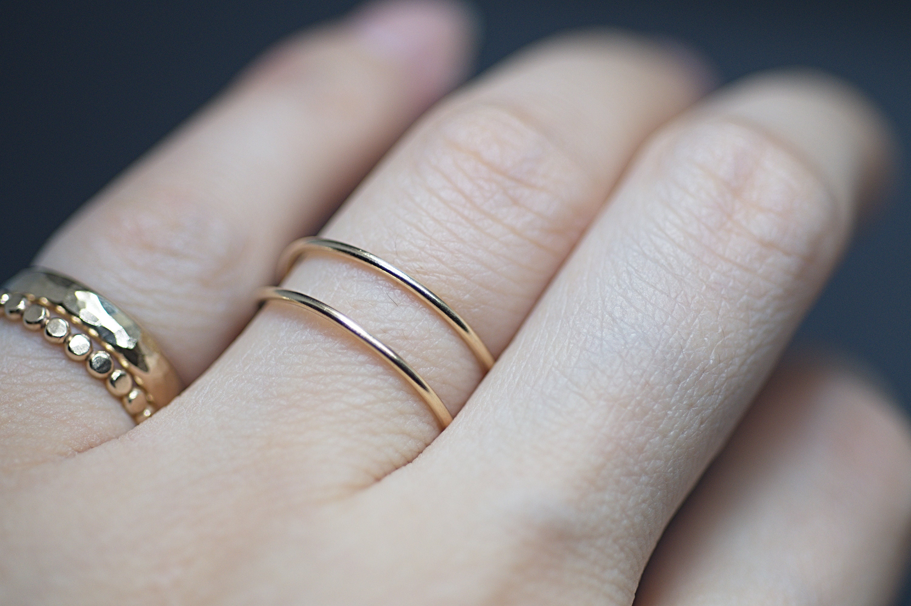 X Ring 14K Gold Filled Gold Criss Cross Ring Gold Cross - Etsy