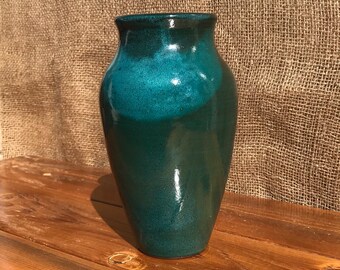 Turquoise Vase - Etsy