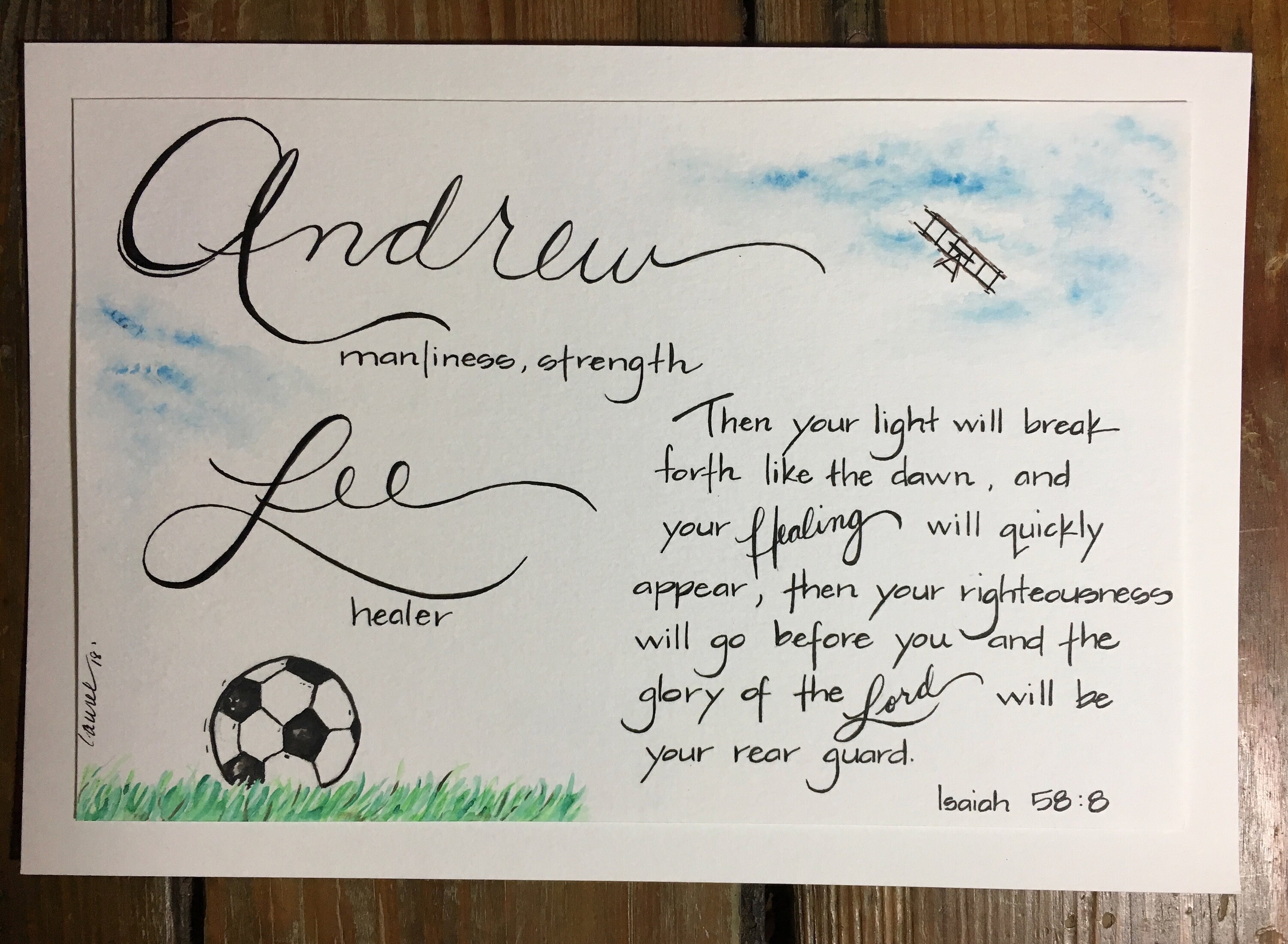 Scripture Name Art, Customized Name Art, Personalized Name Art ...
