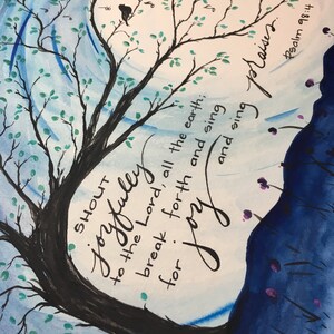 Biblical Art Print, Bible Verse Art Print, Bible Verse Home Decor ...