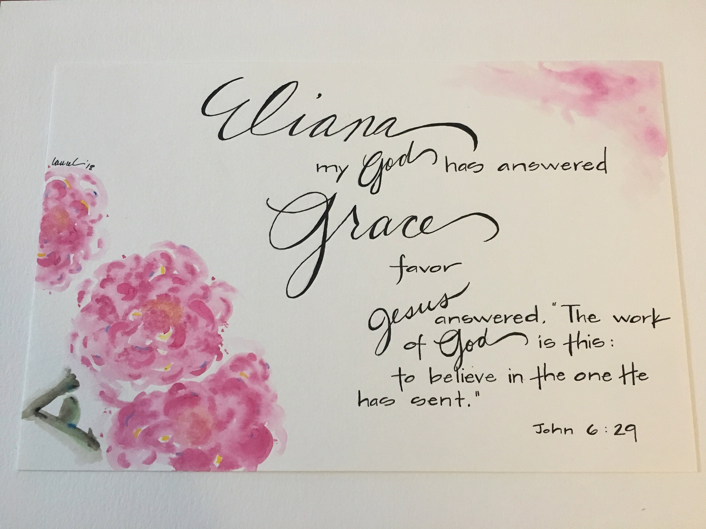 Scripture Name Art, Customized Name Art, Personalized Name Art ...