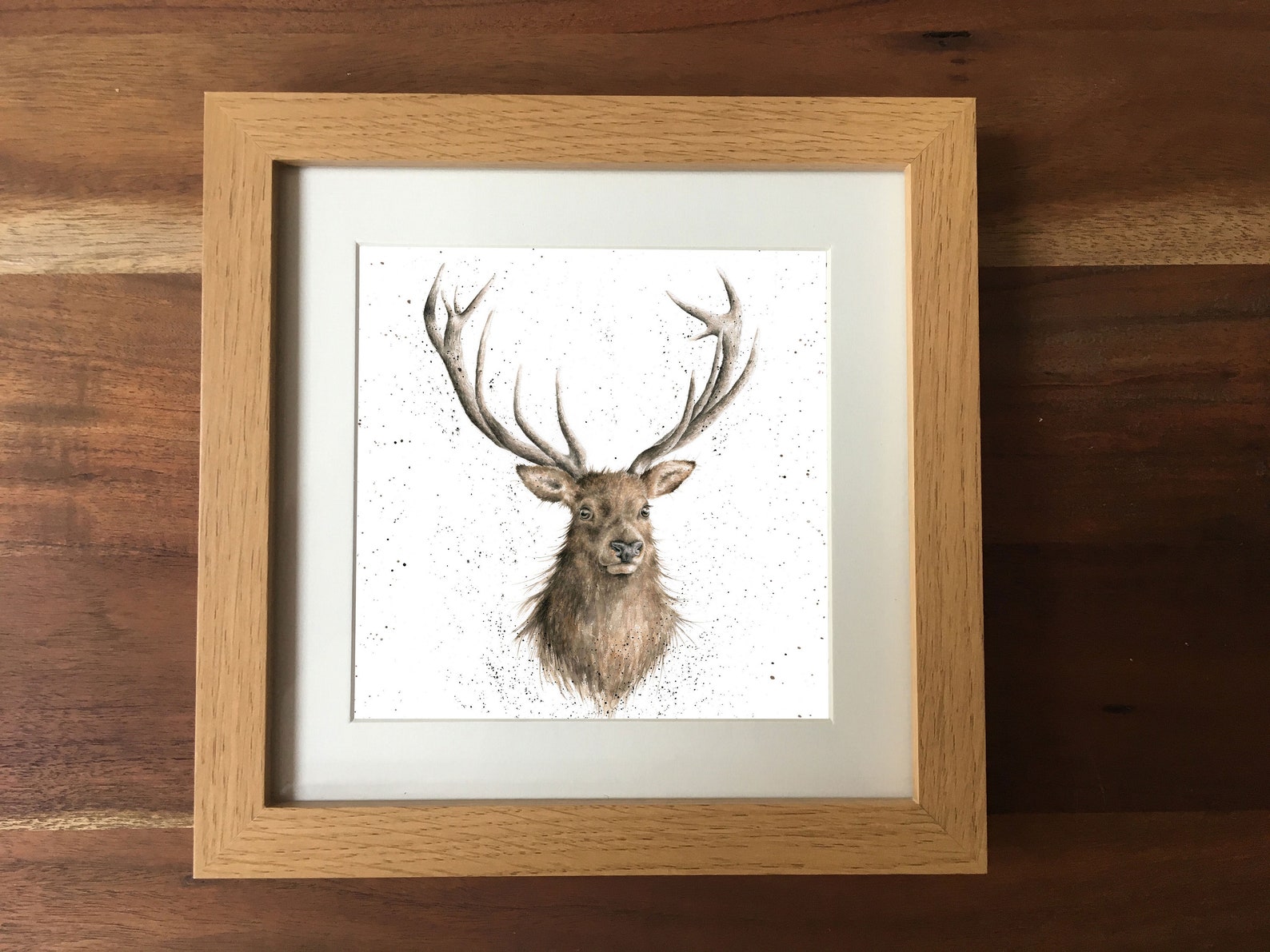 Flying Duck Mallard Country Photo Frame Picture Animal British Wildlife ...