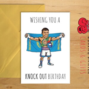 Conor Mcgregor UFC MMA Boxing Sport Birthday Greetings Card Gift His ...