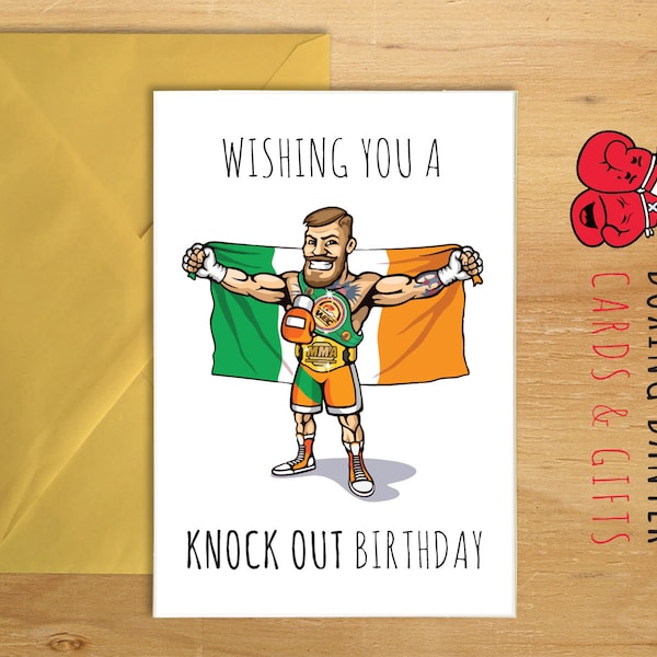 Ufc Birthday Card - Etsy UK