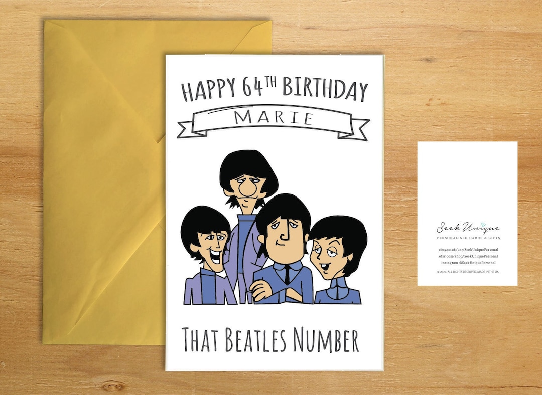 64th Bingo Sixty Four Birthday Greeting Card His Her Funny Mum Dad 1956 ...