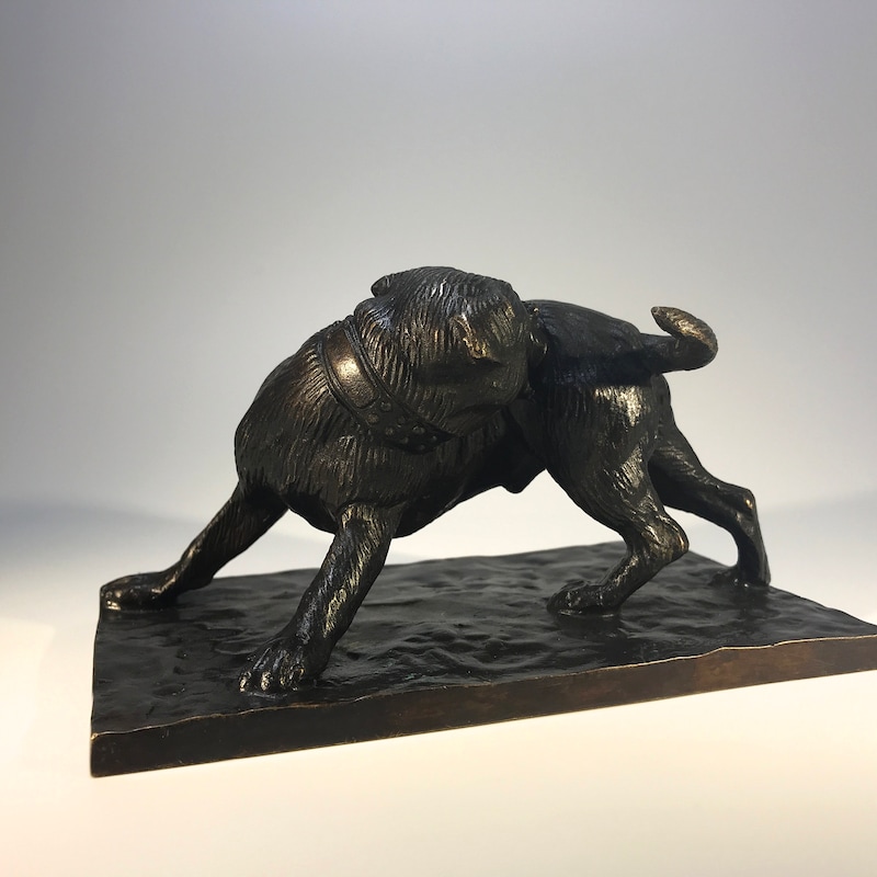 Bronze Dog Sculptures - Etsy