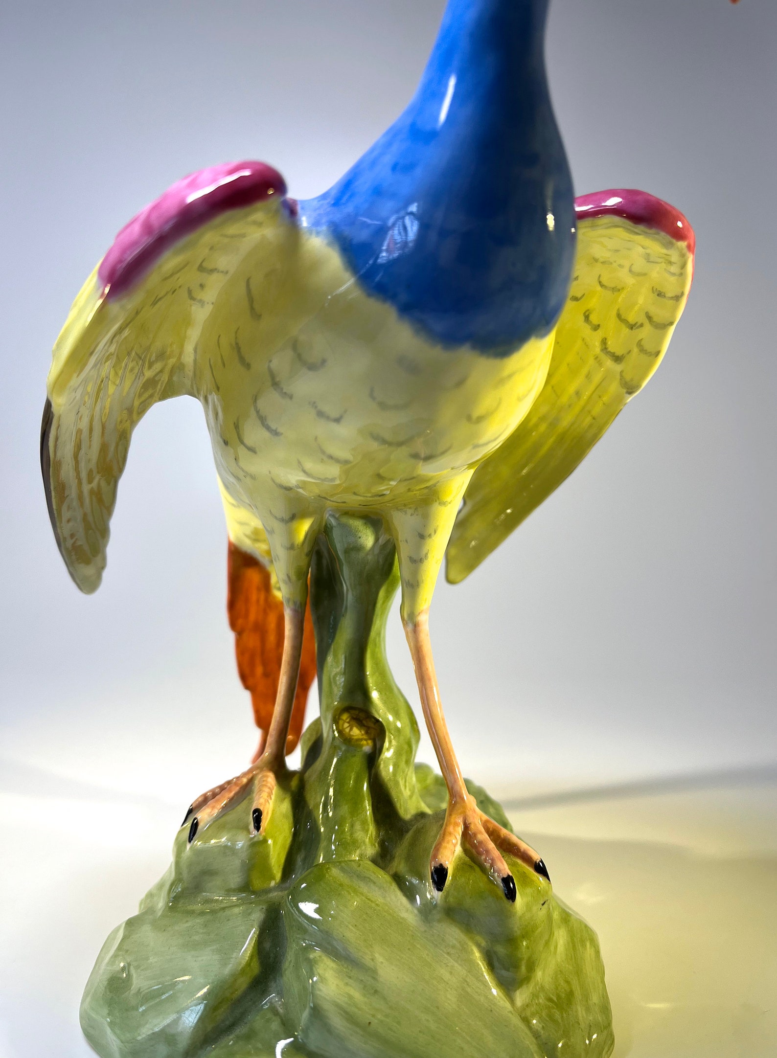 Spectacular Copeland Spode Chelsea Fantasy Bird Bone China Figurine ...