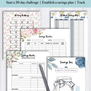 Finance Planner Printable | Budget Binder Printable | Financial Planner ...