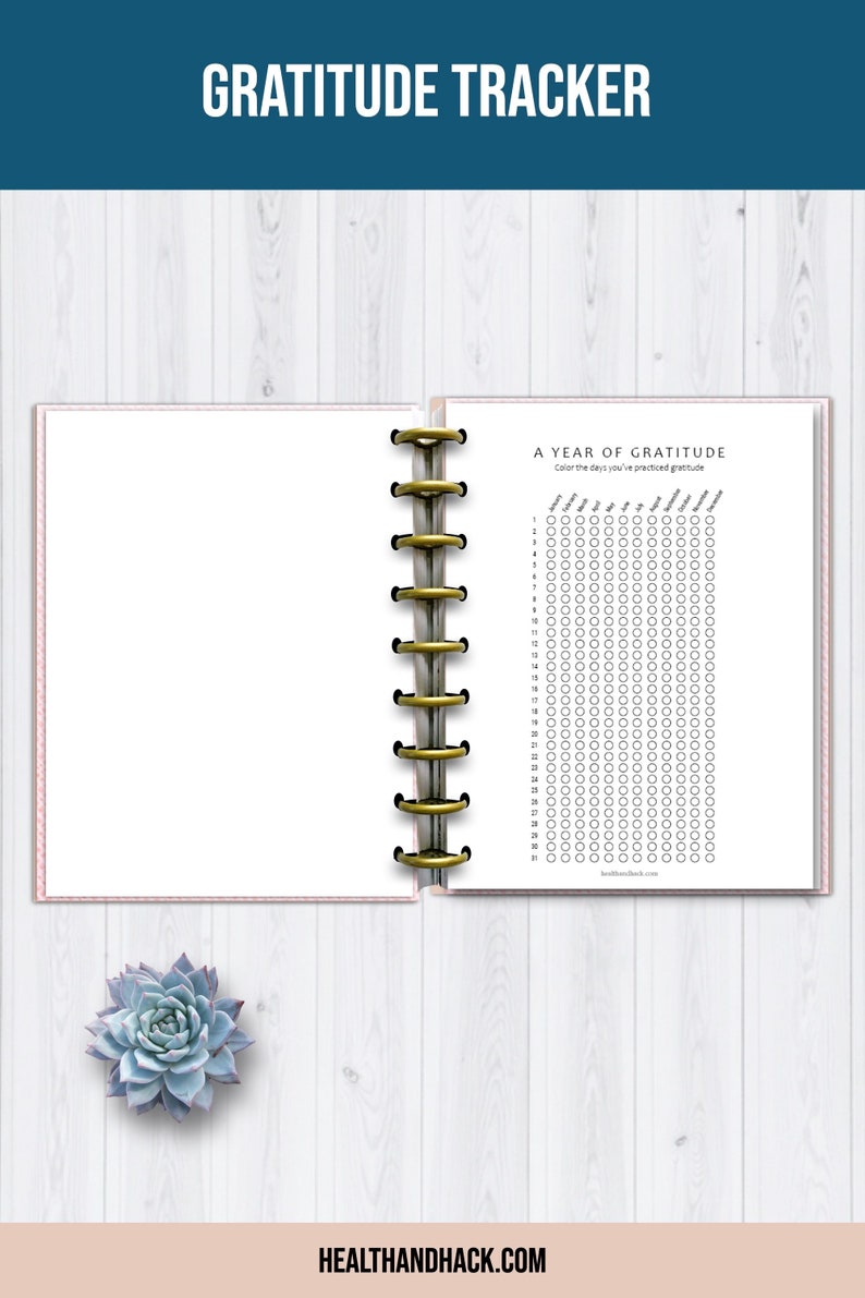Printable Minimalist Gratitude Journal Digital Happiness Journal ...