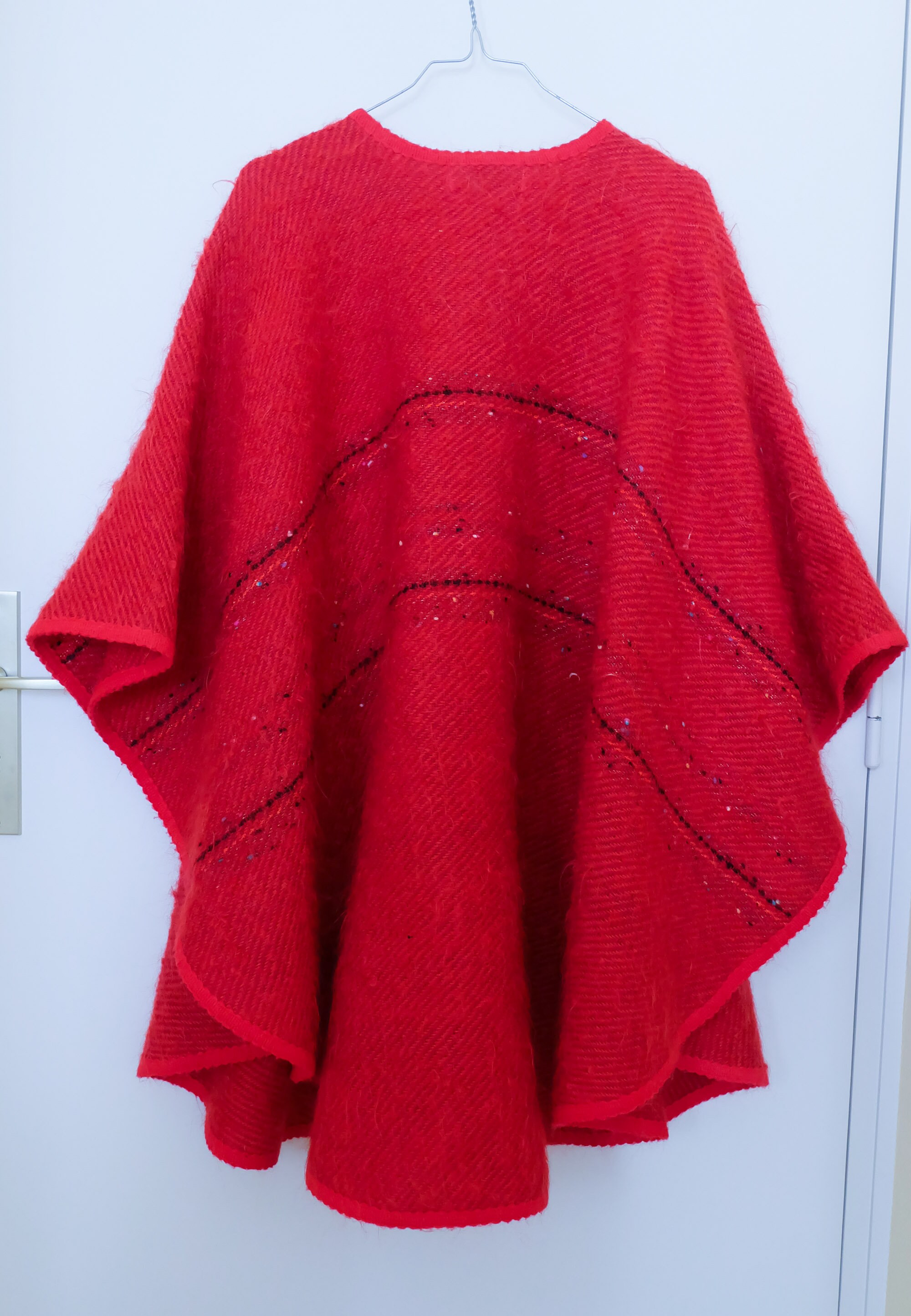 1960s Red Mohair Cape, Fall Winter Cape Coat, Red Cottagecore Cape - Etsy