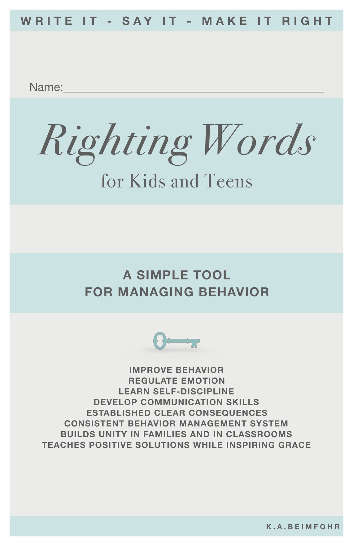 Righting Words for Kids and Teens - Etsy