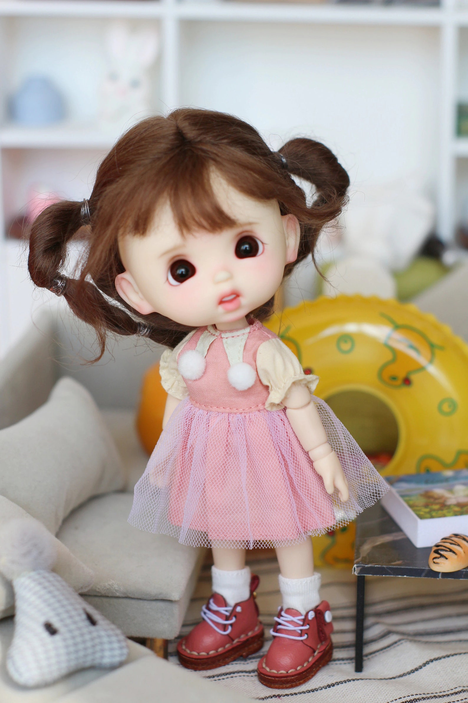 Dummy Dolls OB11 Doll in Jointed Body Selling With Clothes and Wig - Etsy