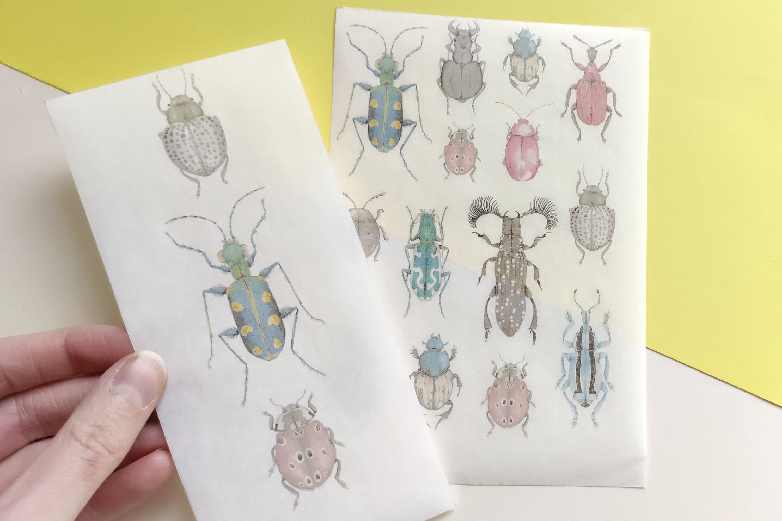 Insect Scrapbook Paper Self Adhesive Collage Paper With | Etsy