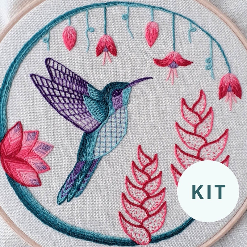 Crewel Embroidery Kits - Etsy