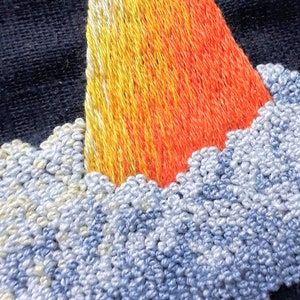 Thread Painting Embroidery Kit With Photo Tutorial Stitch a - Etsy