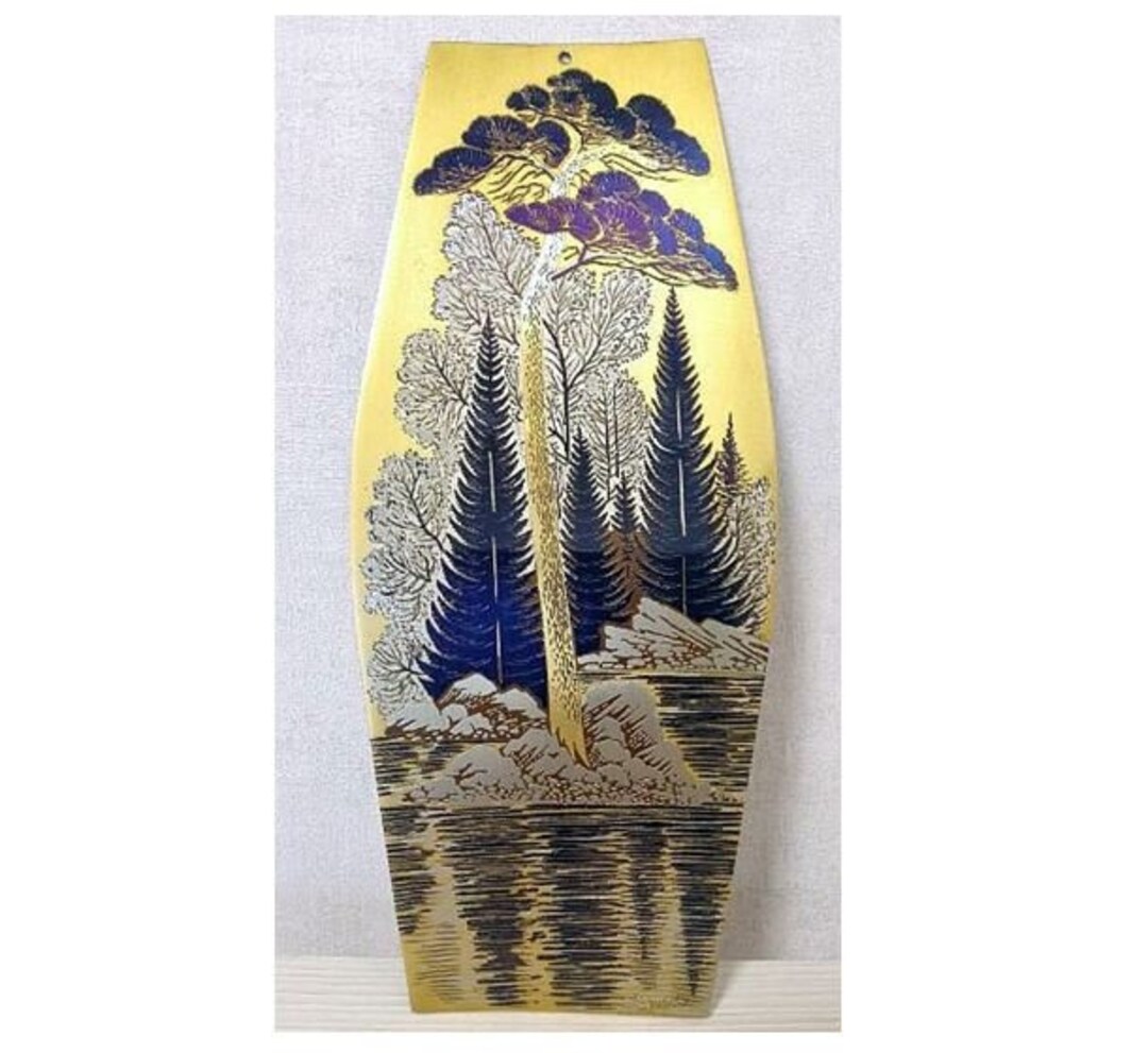 Rare Engraving on Steel. Forest. Zlatoust. Soviet - Etsy
