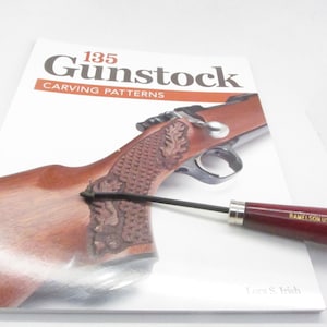 135 Gunstock Carving Patterns & Ramelson/ullman 2 Line 16LPI Checkering ...