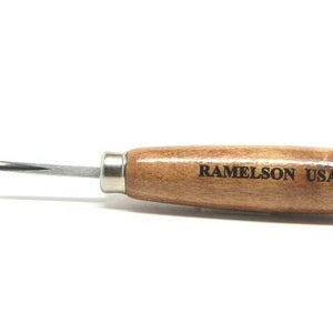 3 Ramelson Bent Veiner Line 60 Degree V Checkering Wood Carving Hand ...