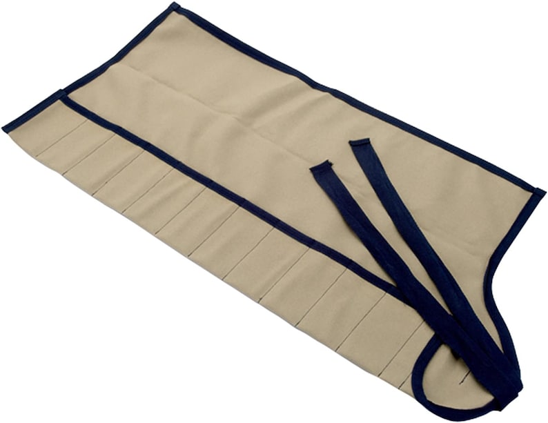 UJ Ramelson 12 Pocket Canvas Tool Roll for Woodcarving, Chisels, Gouges ...