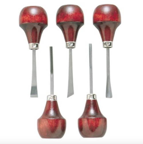 Woodcarving Gunsmith Tools Hobby Craft Palm Chisels Beginners RAMELSON ...