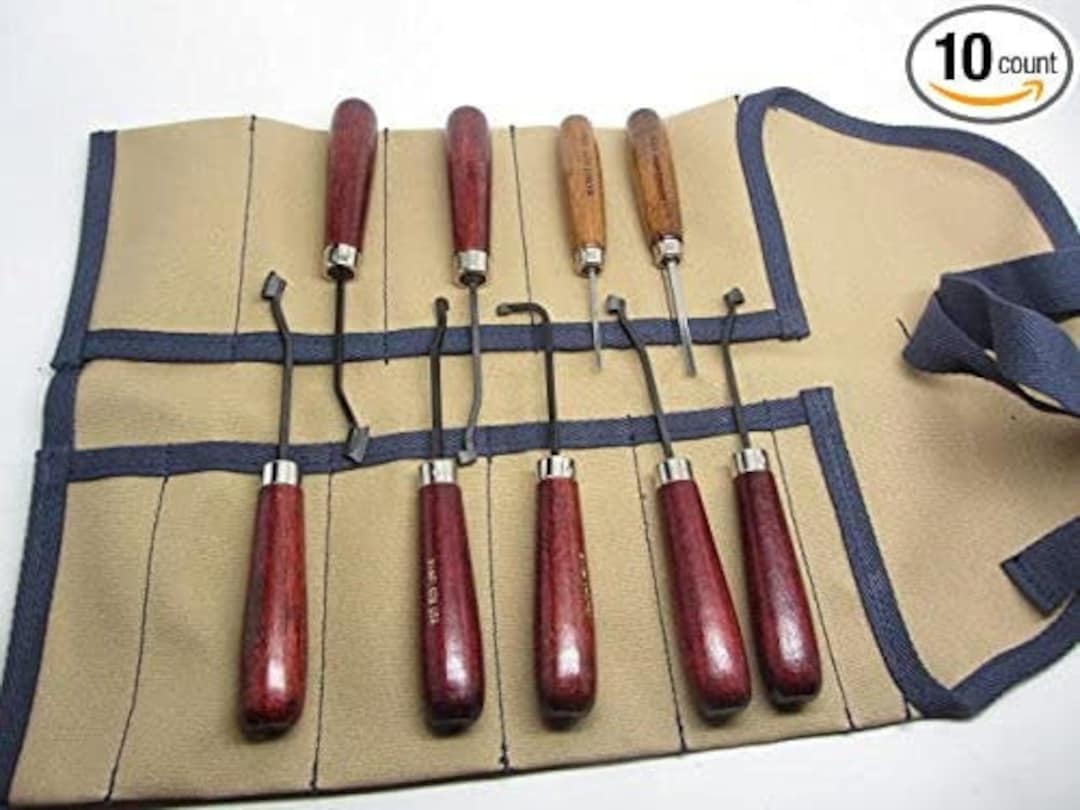 9pc UJ Ramelson - Ullman Single Lined Carbide Tipped Checkering Tool ...