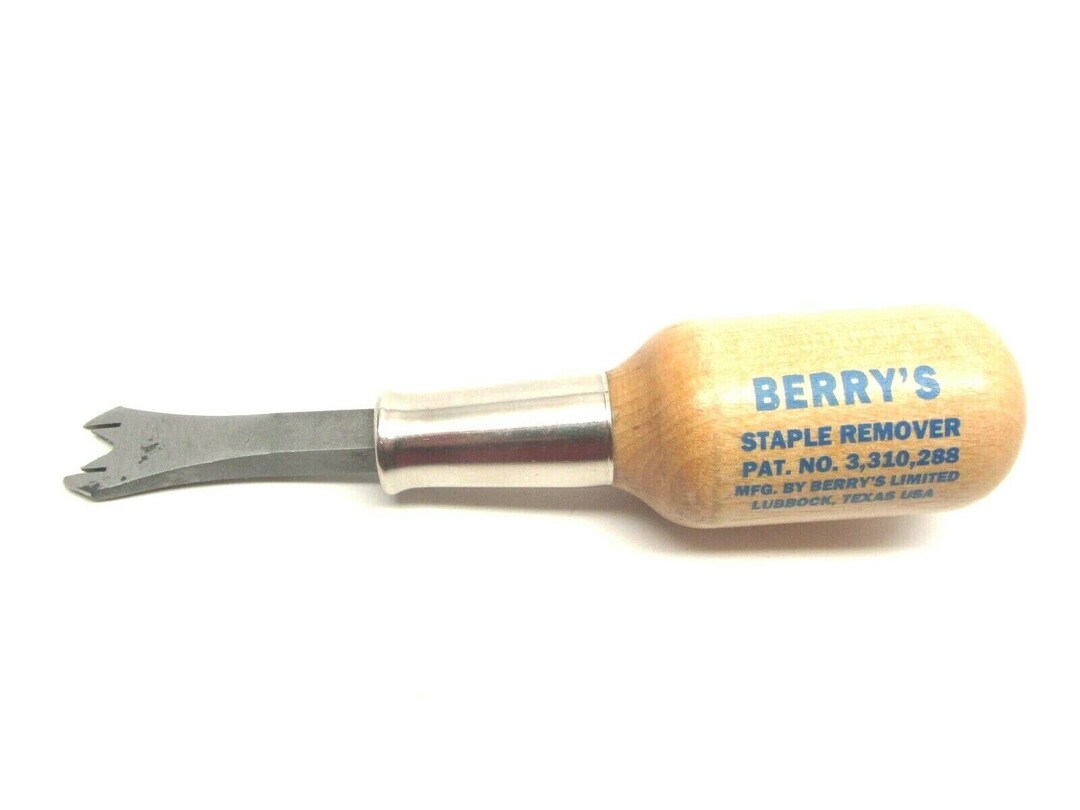 Berry Staple Remover Puller Tool Upholstery Supplies - Etsy