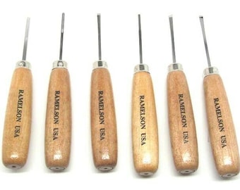 6pc Ramelson Sub Mini Wood Carving Gunsmith Luthier Violin | Etsy
