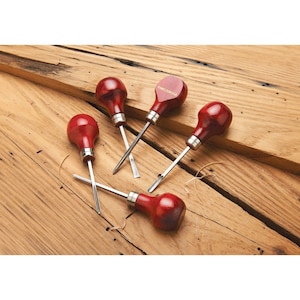 UJ Ramelson 5pc Linoleum Wood Block Intaglio Woodcarving Tool UJ209 - Etsy