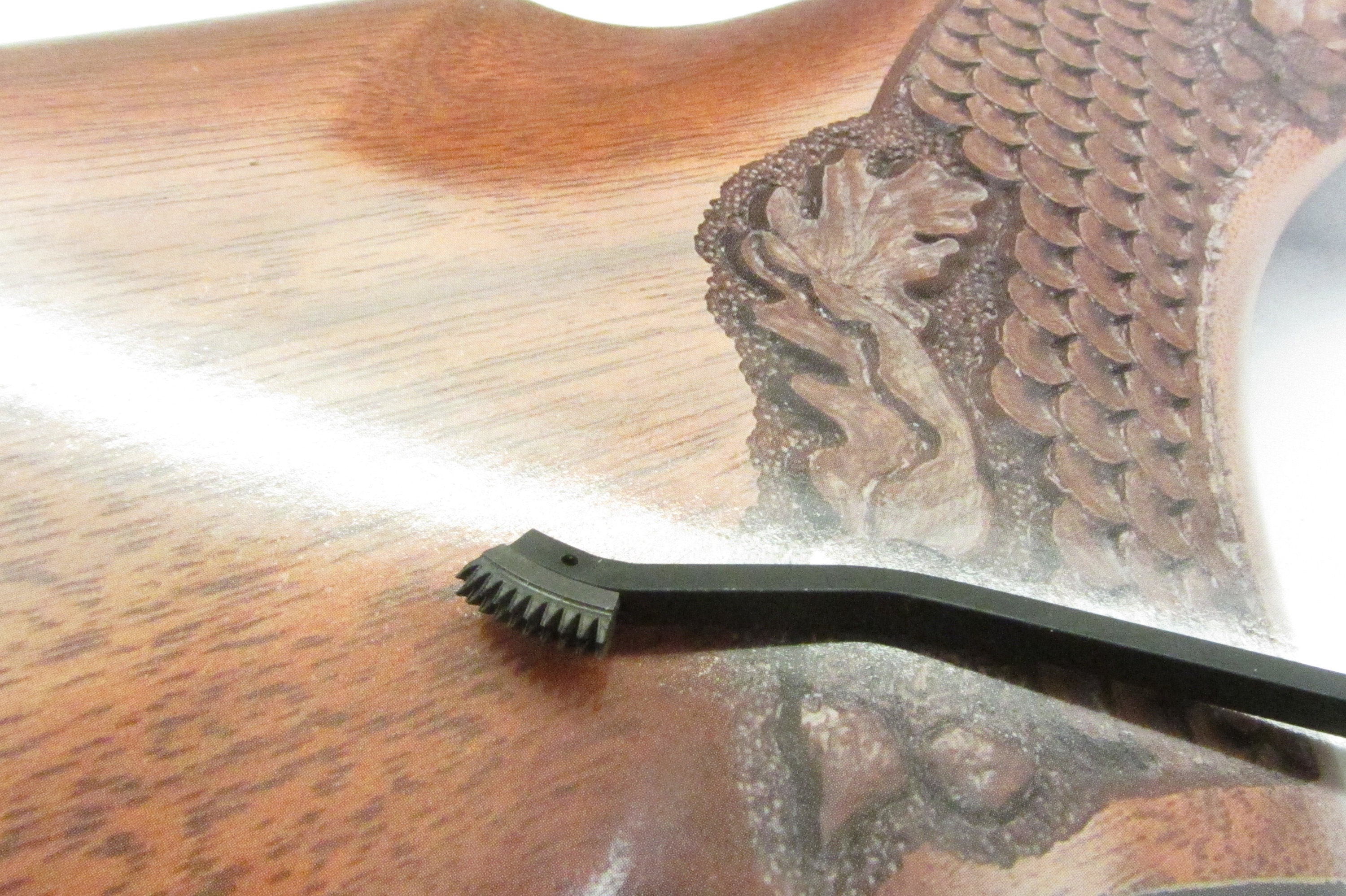 135 Gunstock Carving Patterns & Ramelson/ullman 2 Line 16LPI Checkering ...