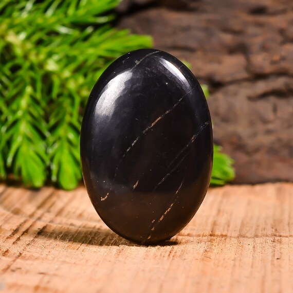 30Cts Natural Shungite Cabochon Shungite Oval Shape Cabochon | Etsy