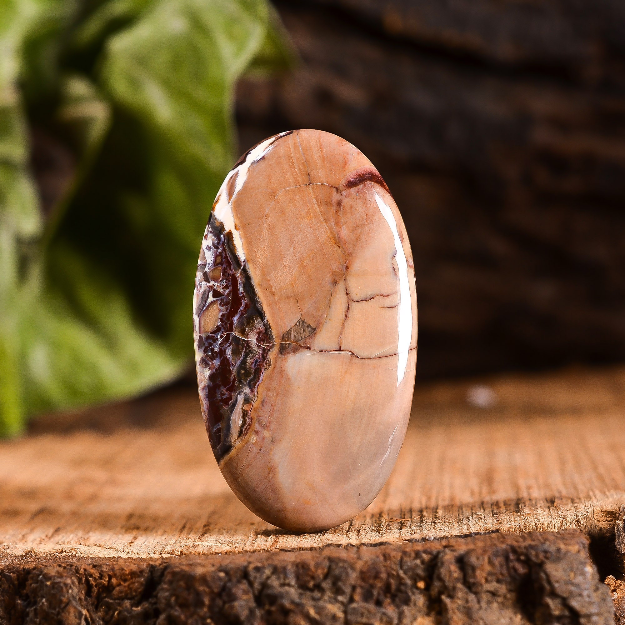 40Cts Natural Butterfly Jasper Cabochon Oval Shape Cabochon | Etsy