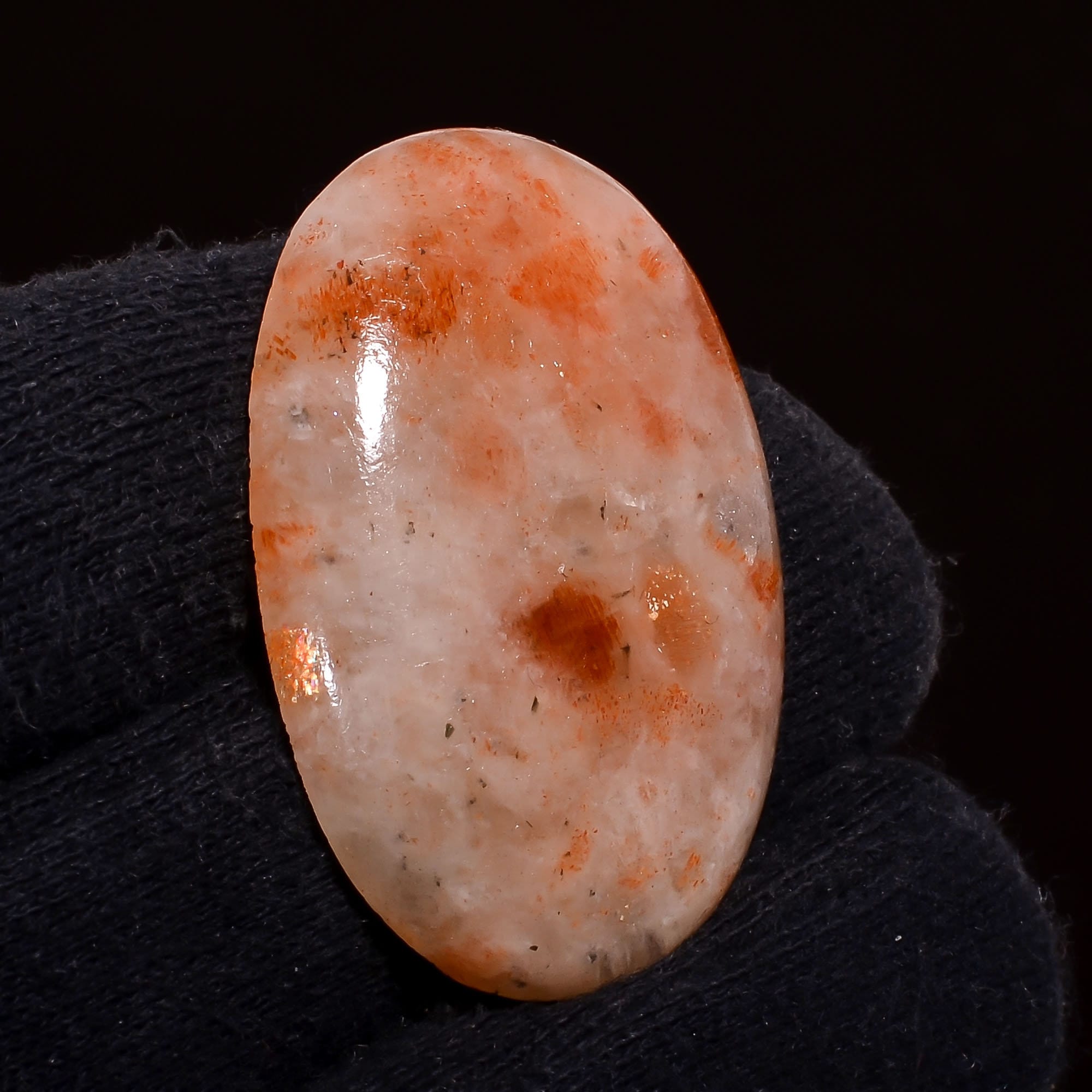 52Cts Natural Indian Sunstone Cabochon Sunstone Oval Shape | Etsy
