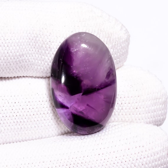 20cts Natural Trapiche Amethyst Cabochon Amethyst Gemstone - Etsy