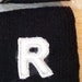 2 X Wristle Bound Embroiderd Letter - Etsy