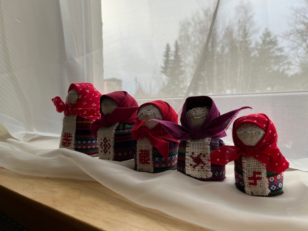 Handmade Traditional Slavic Doll Set, Talisman Doll, Folk Rag Doll - Etsy