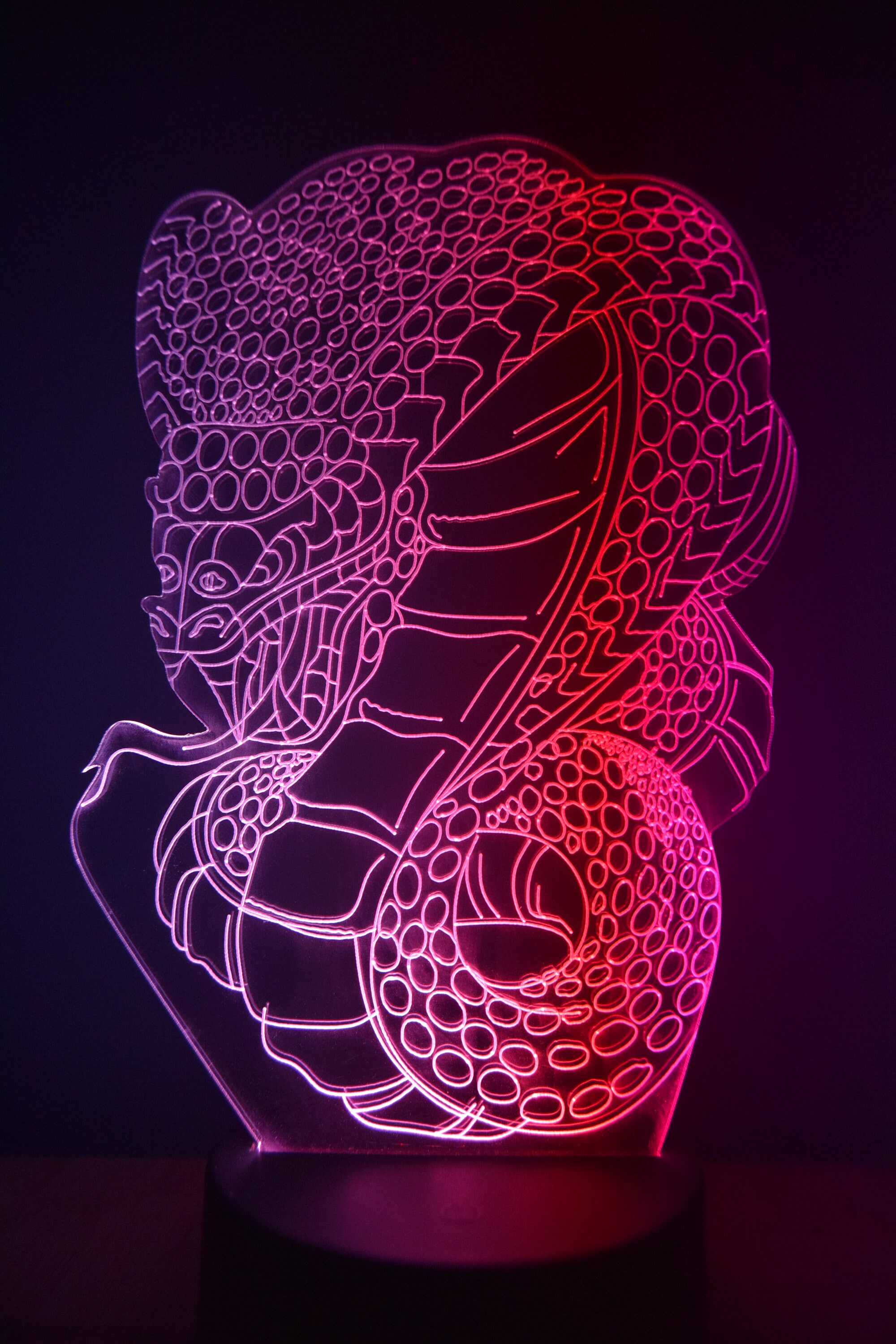 Snake Lamp Led Lamp Snake Decor | Etsy